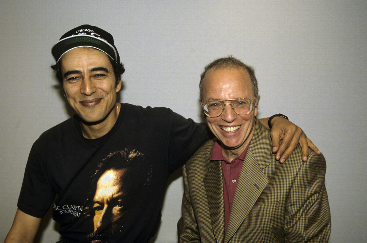 Photo : En France, à Paris, Didier Roustan et Thierry Roland - Purepeople