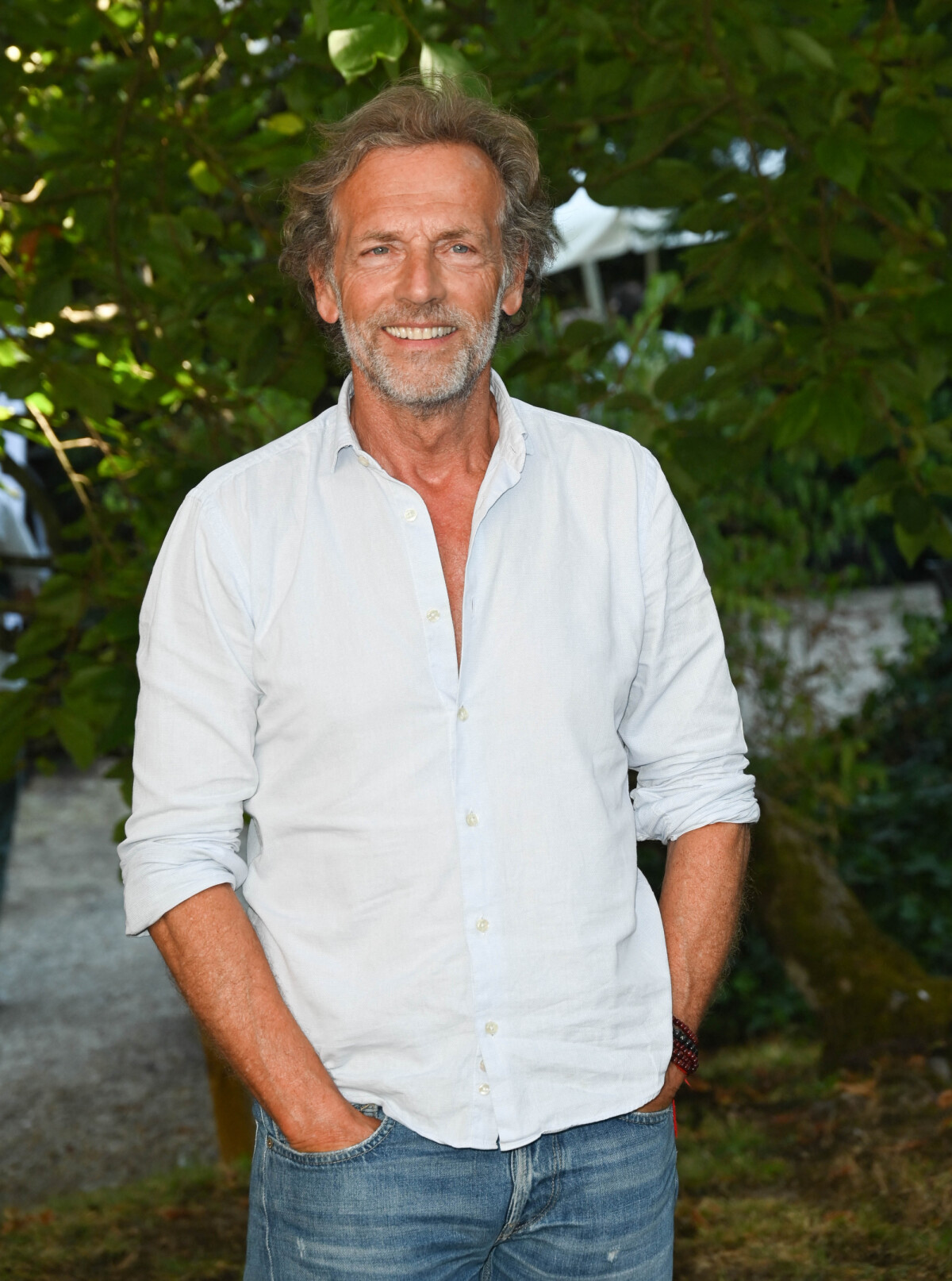 Photo : Stéphane Freiss au photocall du film "Tu choisiras la vie" lors ...