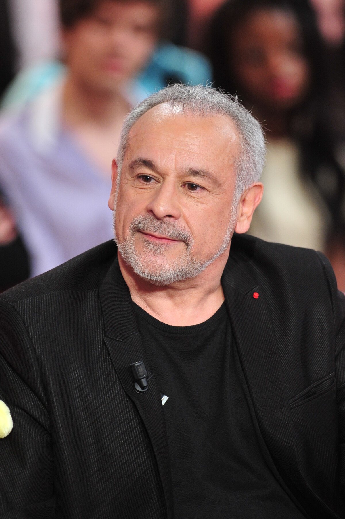 Photo : Francis Perrin lors de l'enregistrement de Vivement Dimanche le ...