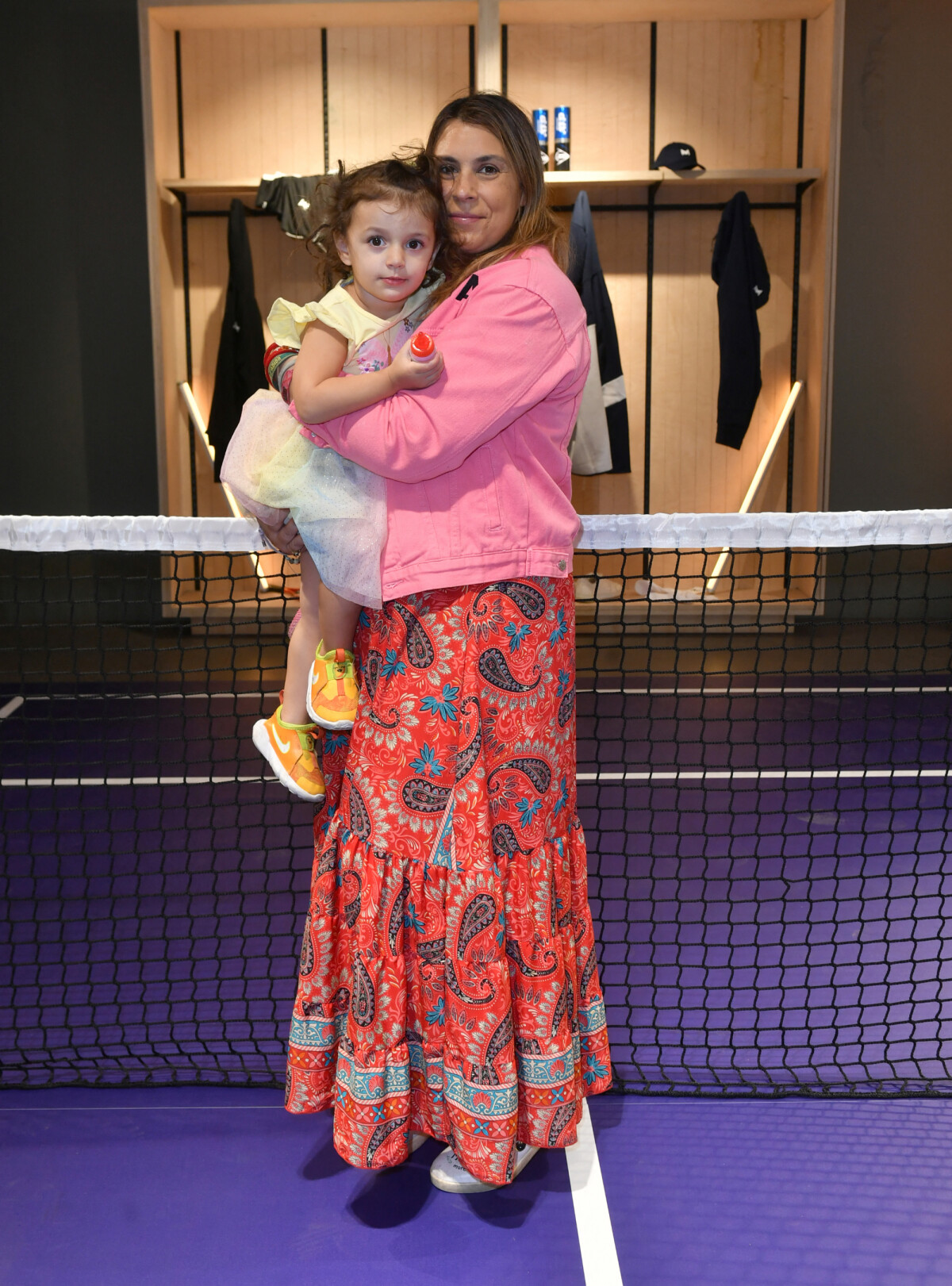 Photo : Marion Bartoli et sa fille Kamilya - Lancement de la collection ...
