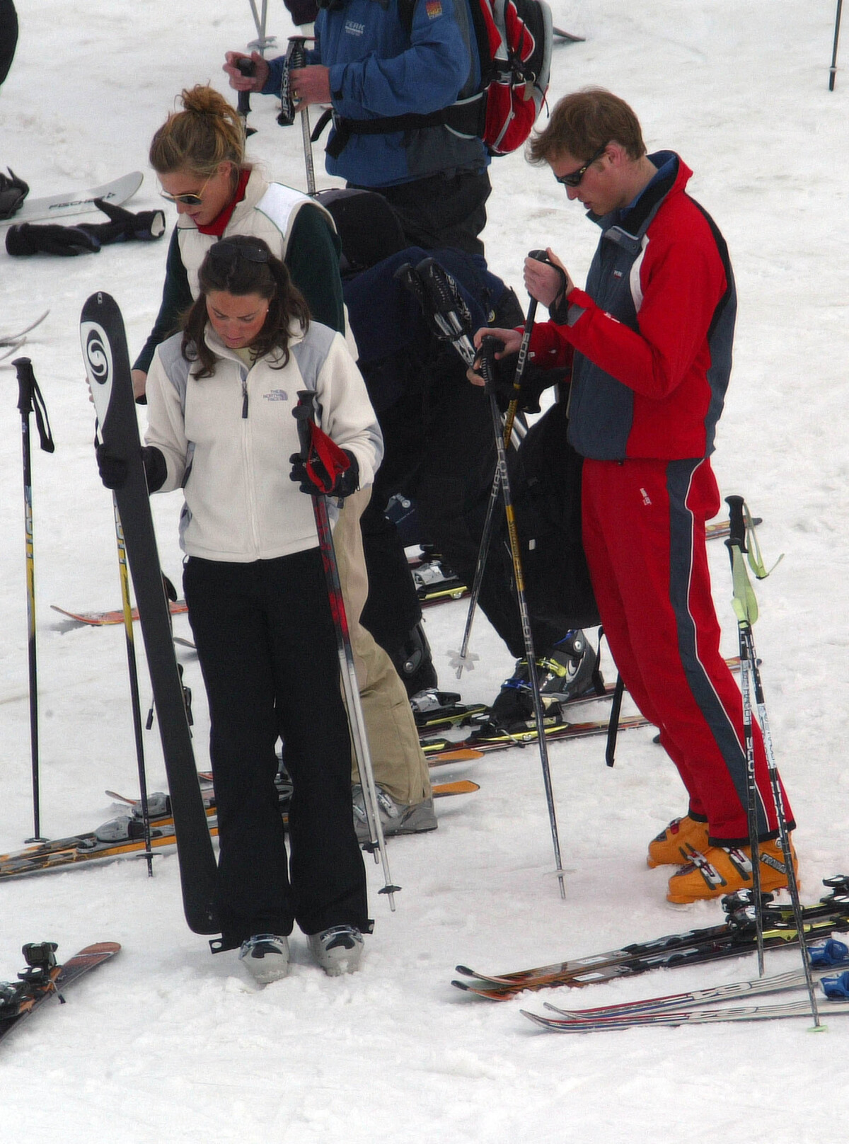 Photo : Prince William et Kate Middleton, premières vacances au ski à ...