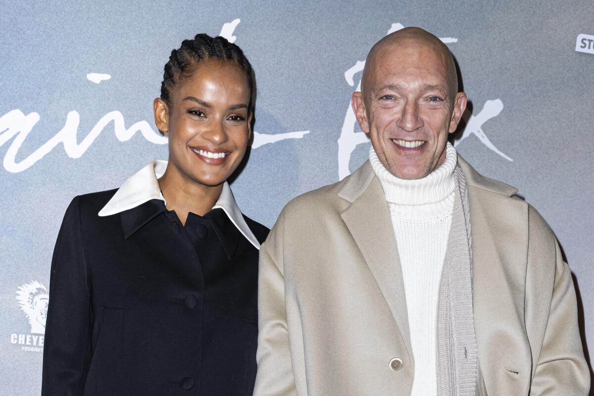 Photo : Vincent Cassel et sa compagne Narah Baptista lors de la ...