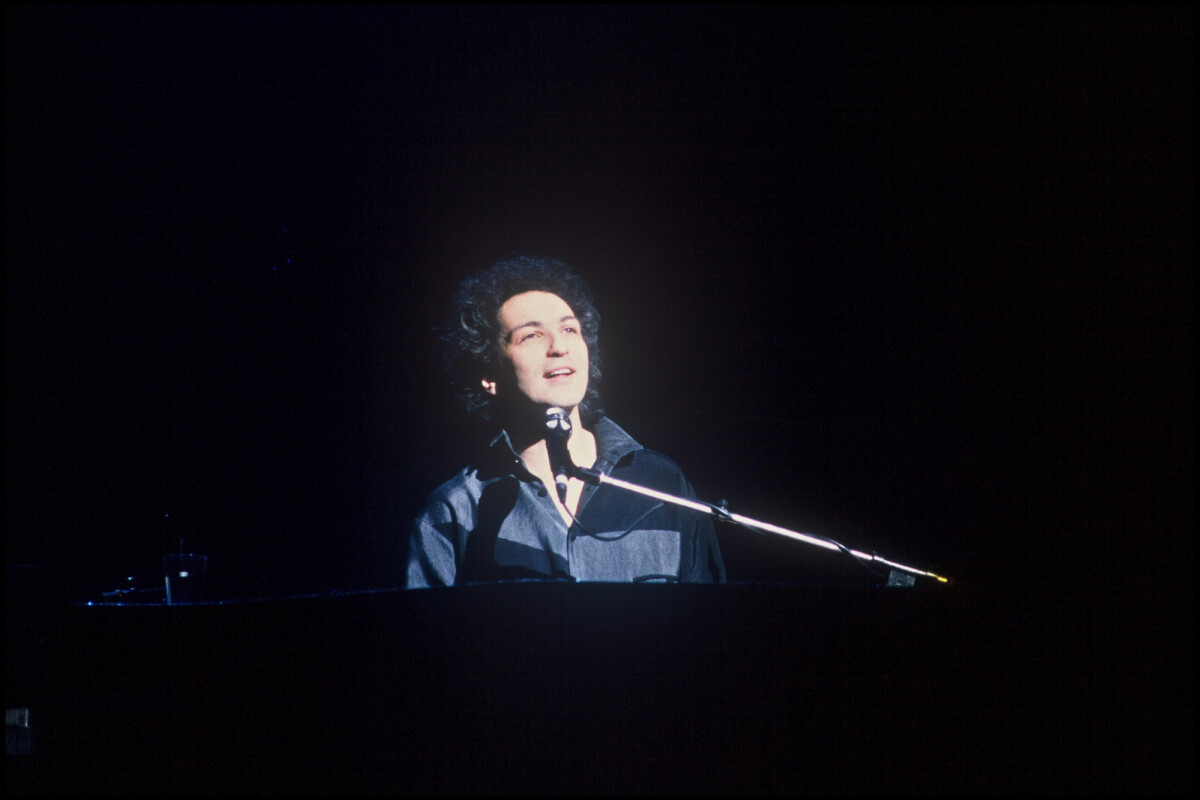 Photo : Archives - Michel Berger lors de son concert au Zenith de Paris ...
