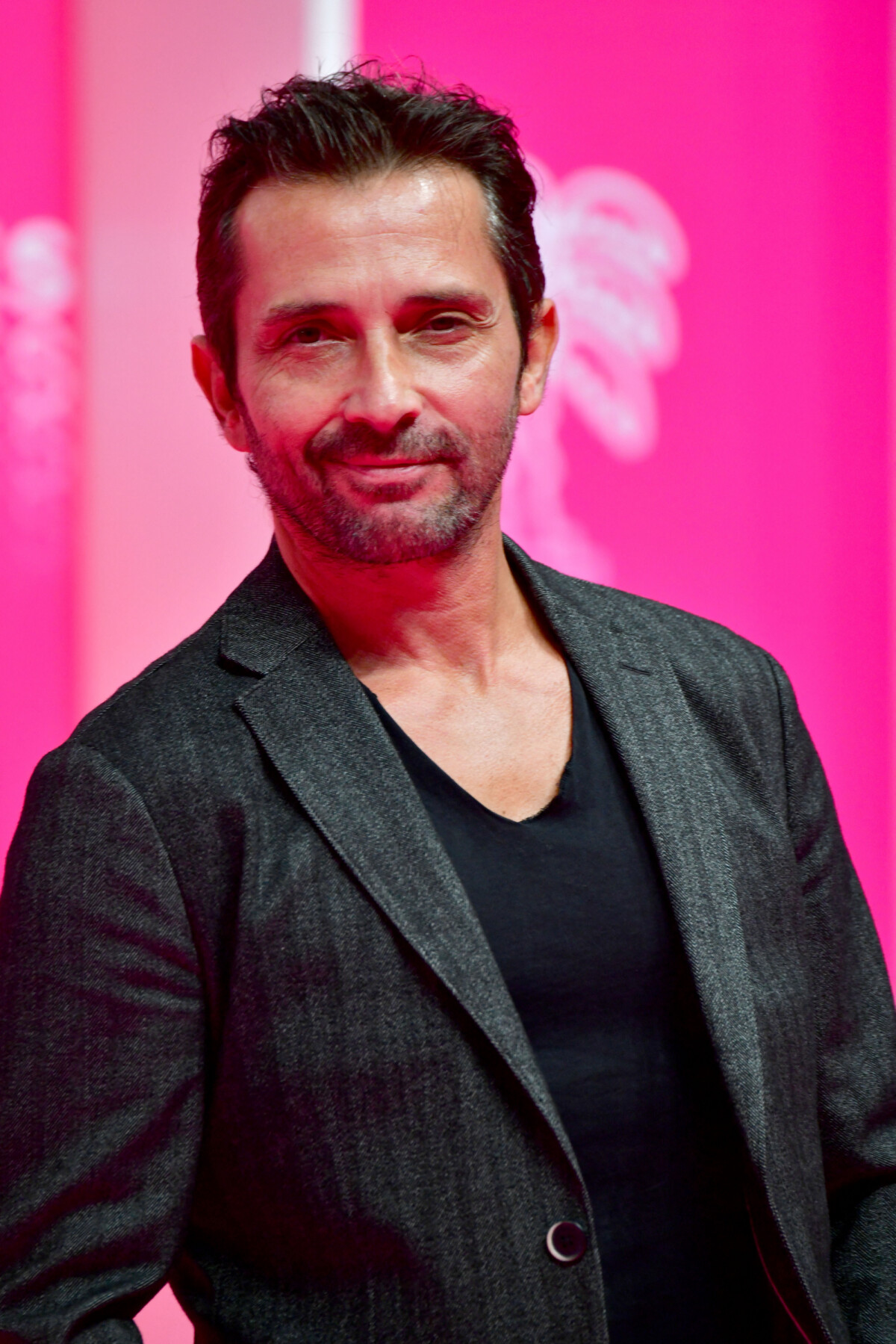 Photo : Sébastien Roch au photocall de la seconde soirée du festival ...