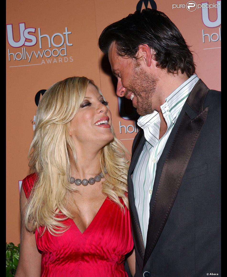 Tori Spelling et son mari Dean McDermott en avril 2006 - Purepeople