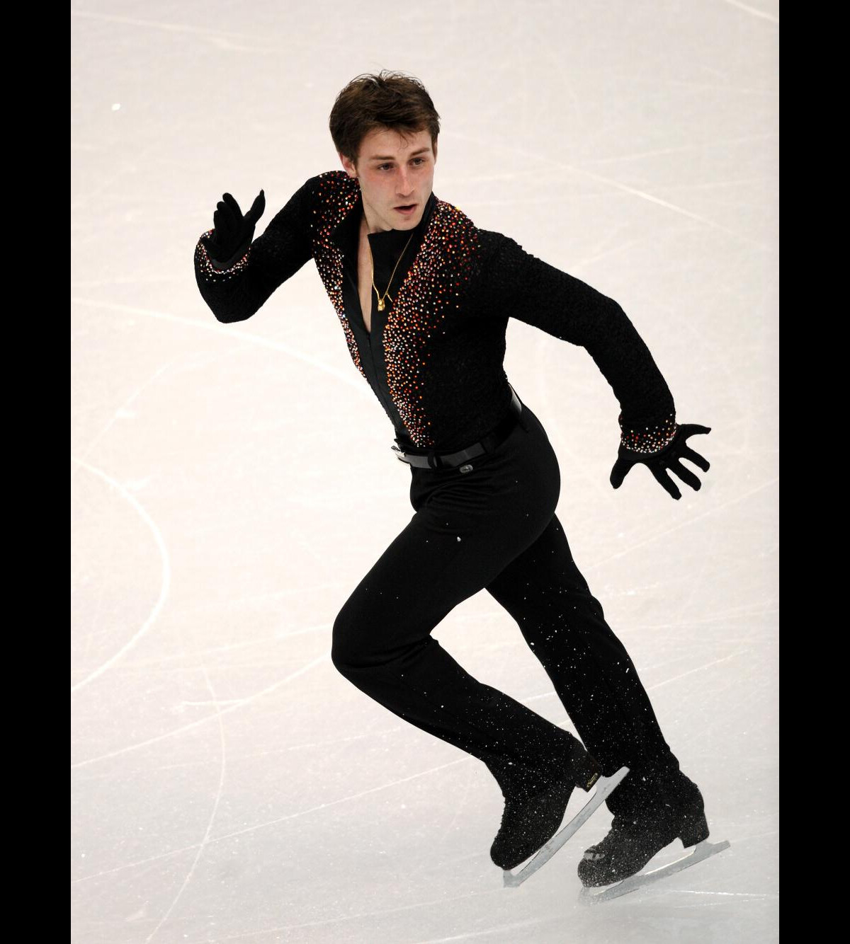 Photo : Brian Joubert à Vancouver en 2010 - Purepeople