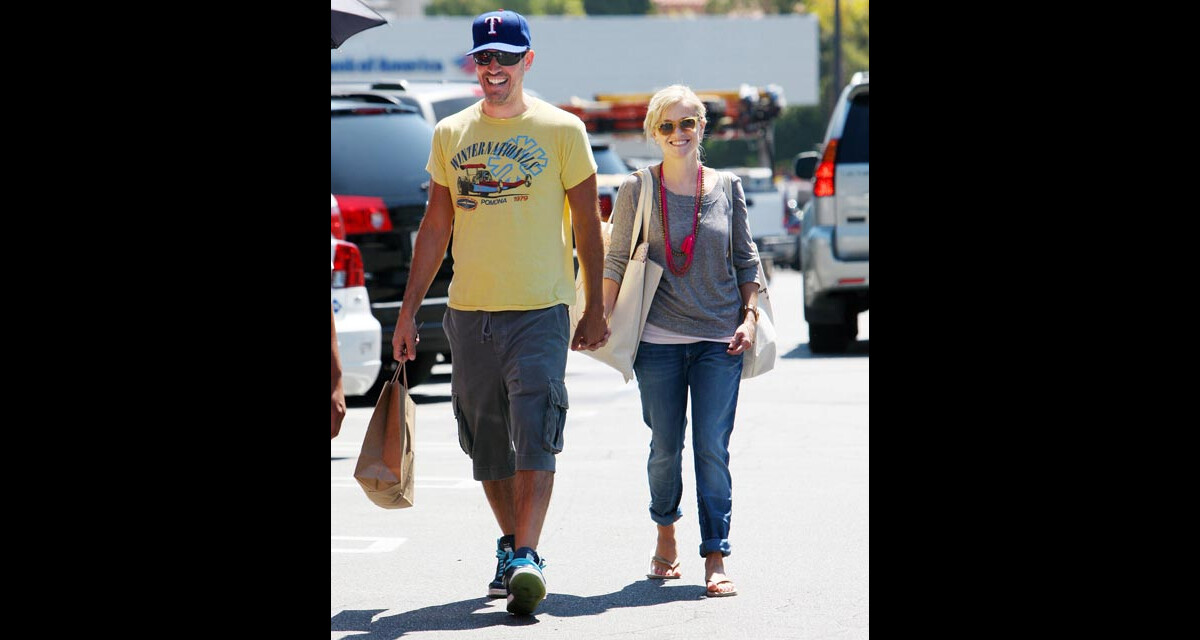 Photo : Reese Witherspoon et son fiancé Jim Toth à Los Angeles en ...