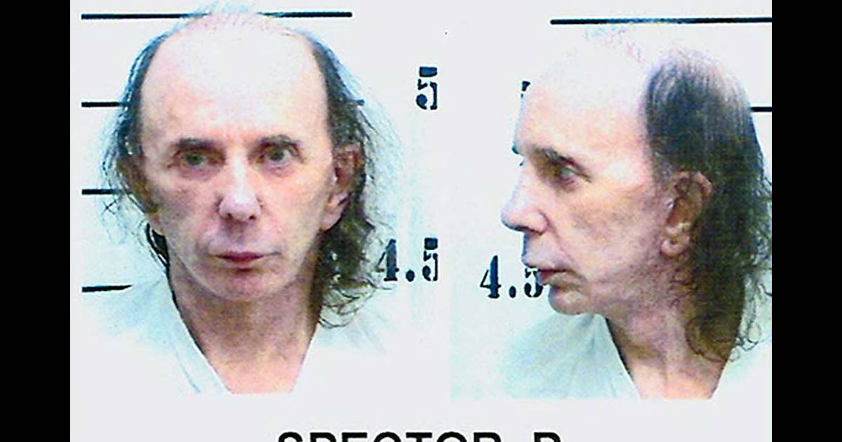 Phil Spector, portrait de police, le 6 juin 2009. - Purepeople