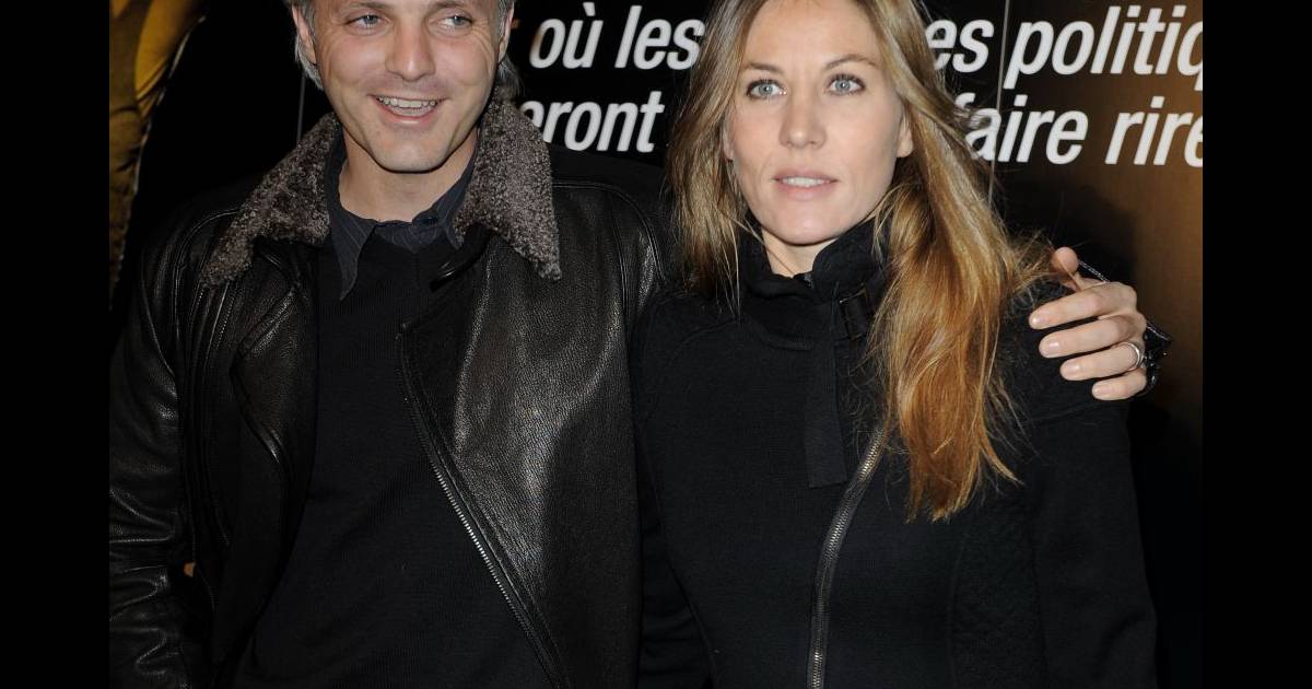 Mathieu Petit et Mathilde Seigner en 2008 à Paris - Purepeople