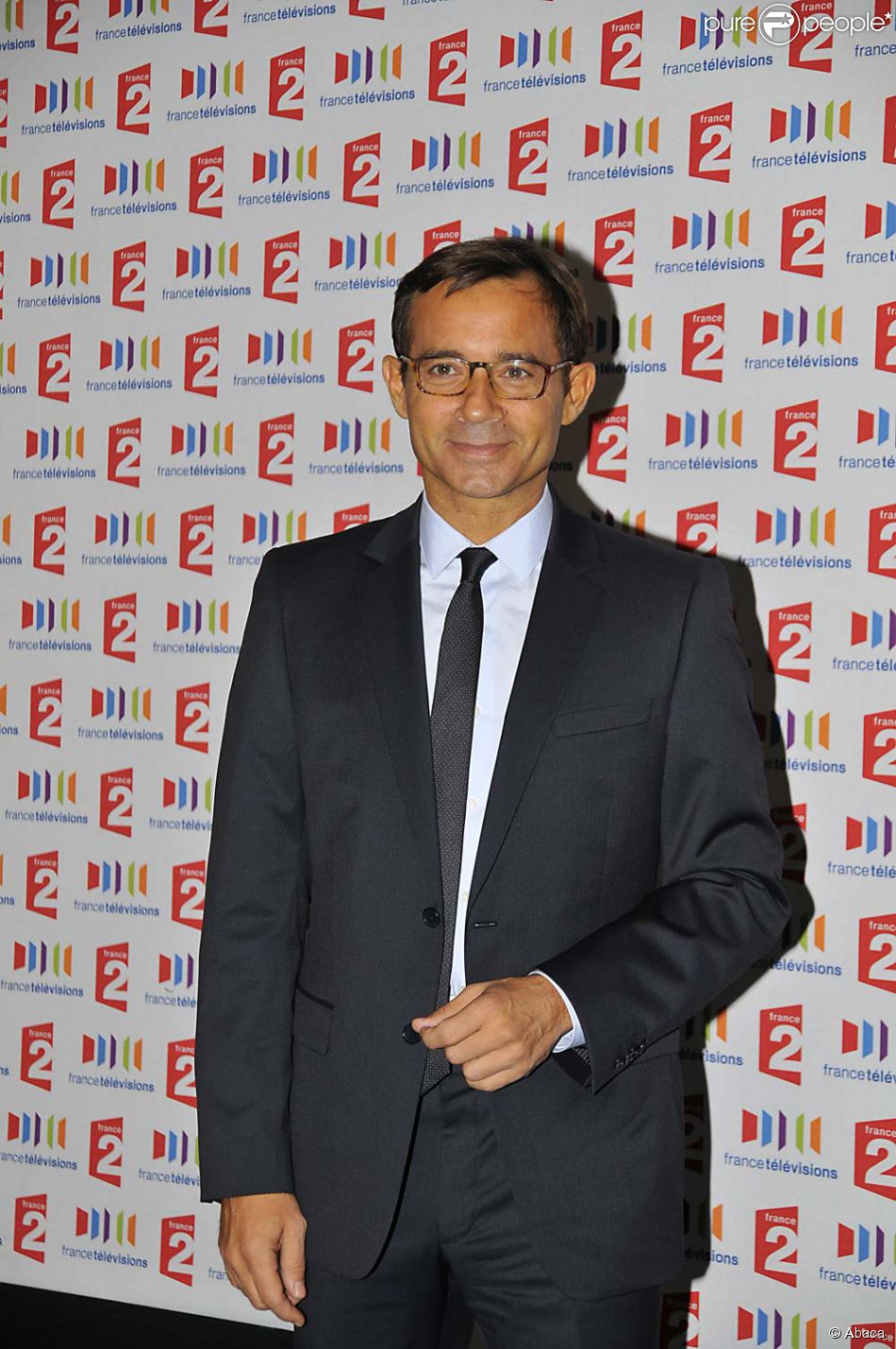 Jean-Luc Delarue, à Paris, le 5 setpembre 2011. - Purepeople