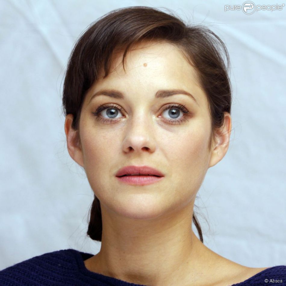 Oscar-winning actress Marion Cotillard at the 'Rust and Bone' Press ...