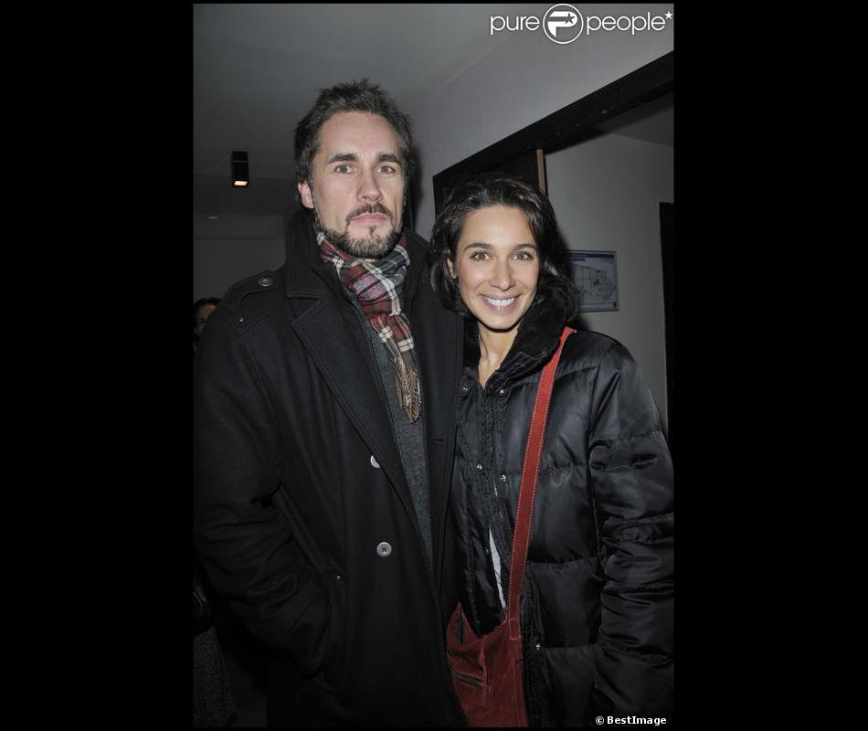 Marie Fugain et son mari Richard Charest, à Paris, en 2009. - Purepeople