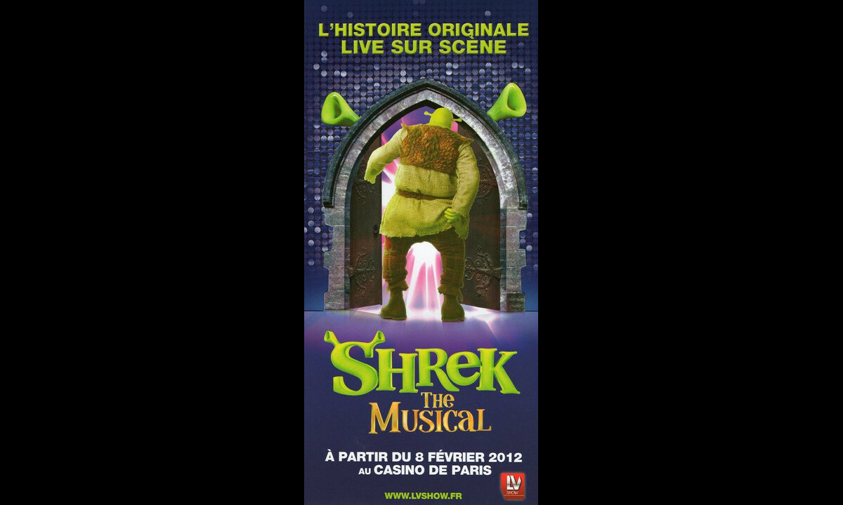 Photo : Shrek, The Musical au Casino de Paris jusqu'au 29 avril 2012 ...