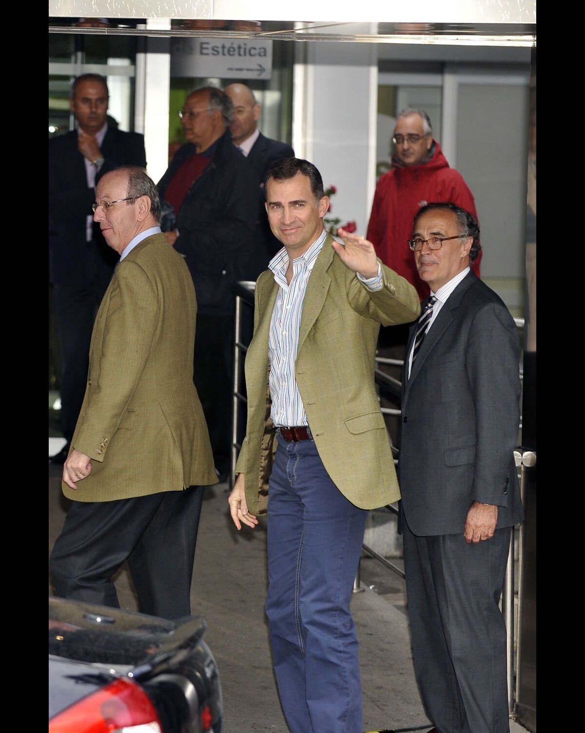 Photo Le Prince Felipe Despagne Rend Visite Le 14 Avril 2012 à Son