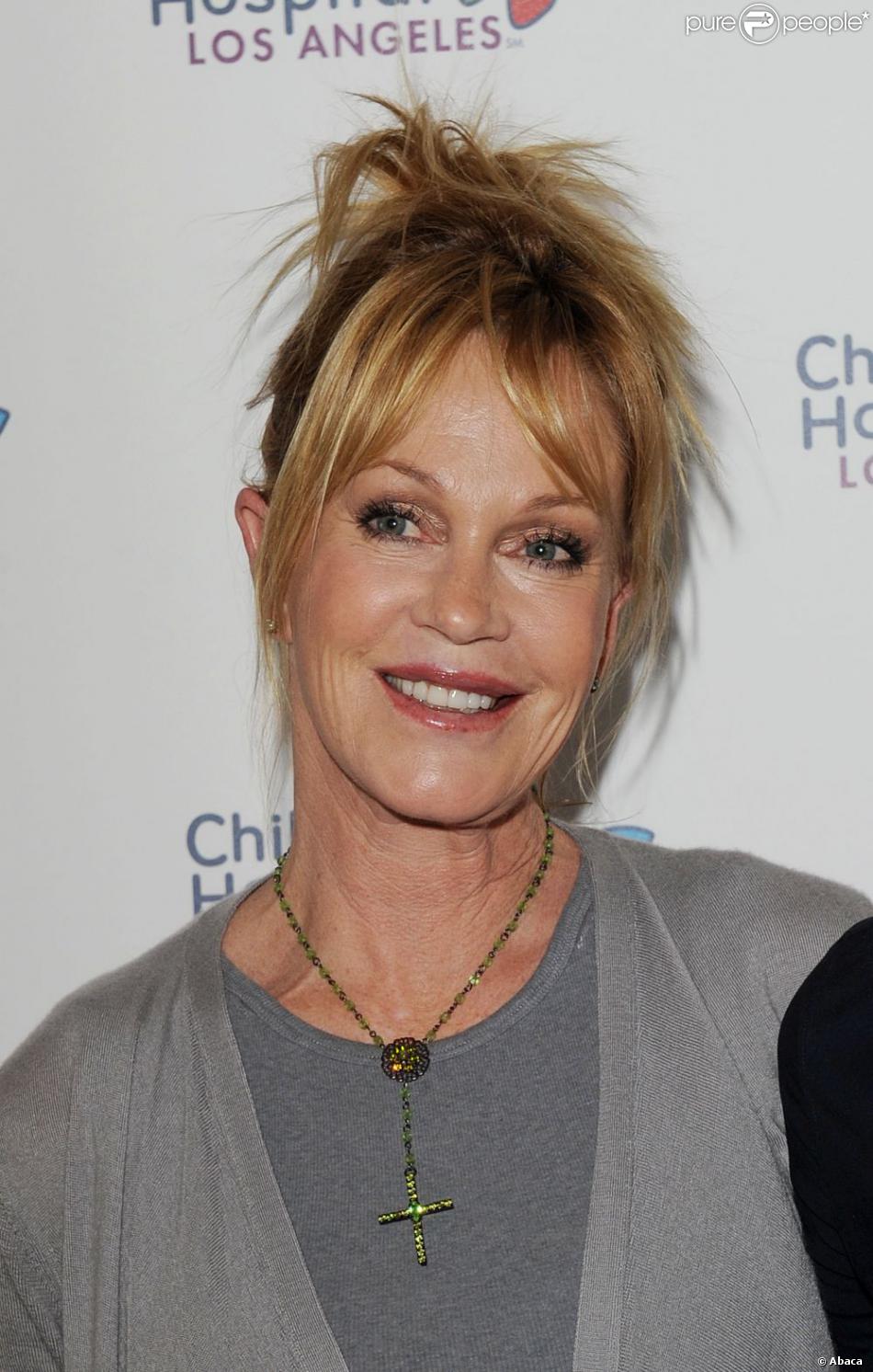Melanie Griffith à Los Angeles le 30 avril 2011. - Purepeople