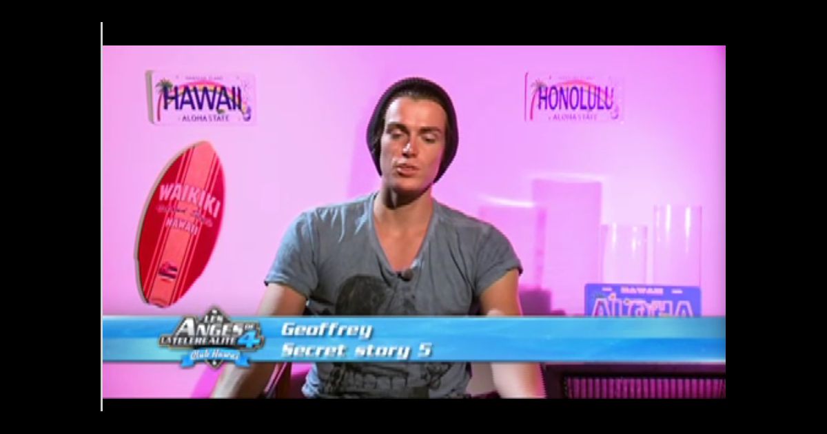 Geoffrey dans Les Anges de la télé-réalité 4 le vendredi 18 mai 2012 ...