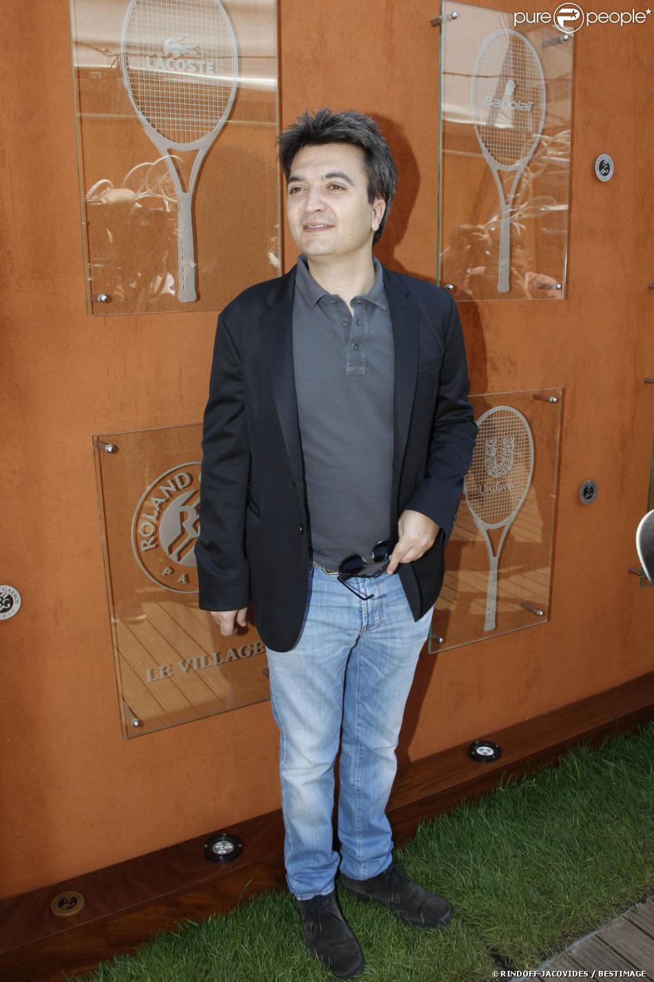 Thomas Langmann à Roland-Garros, le 2 juin 2012. - Purepeople