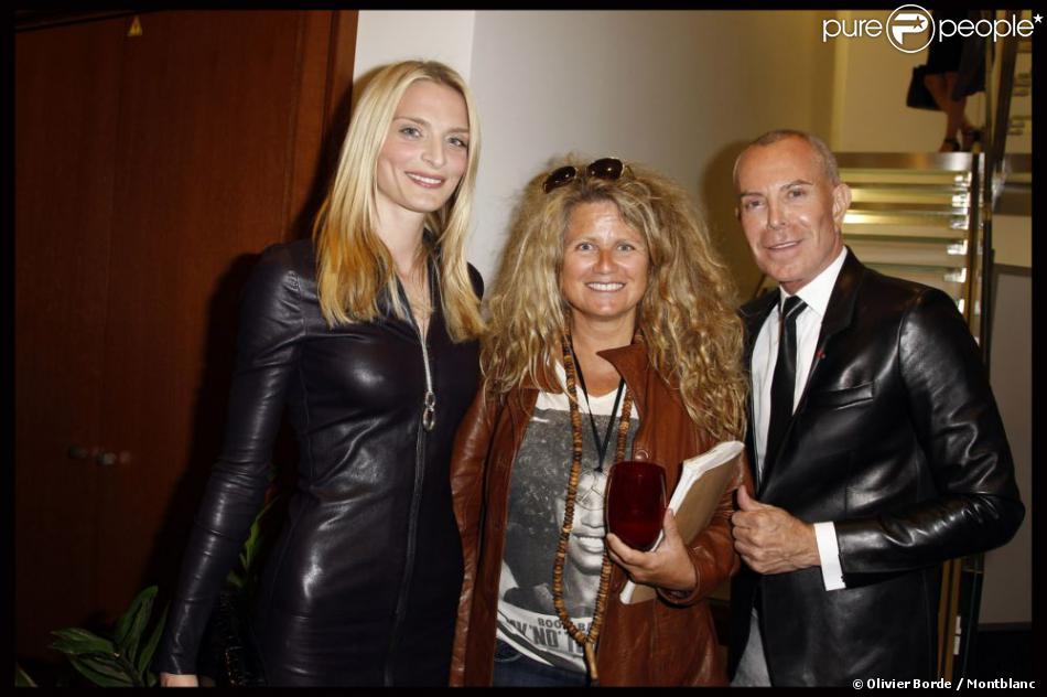 Sarah Marshall, Nathalie Decoster et Jean-Claude Jitrois lors de la ...