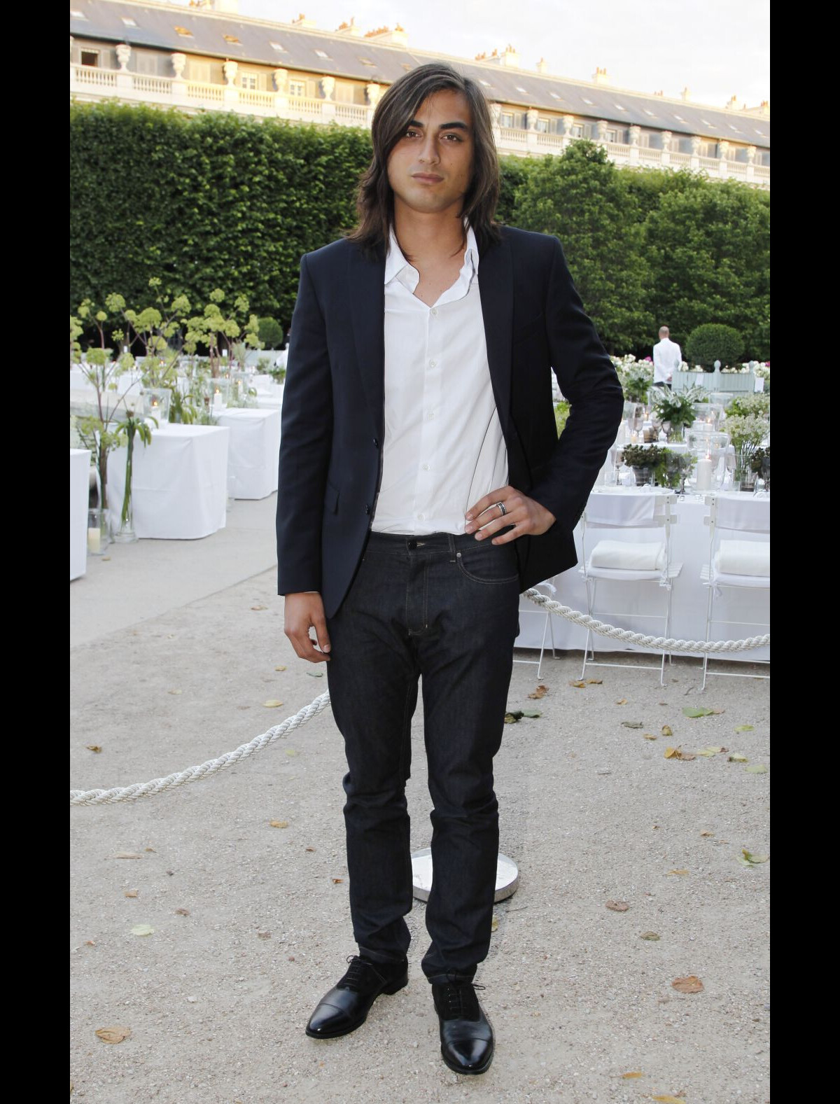 Photo : Tuki Brando à la présentation de la collection Berluti ...