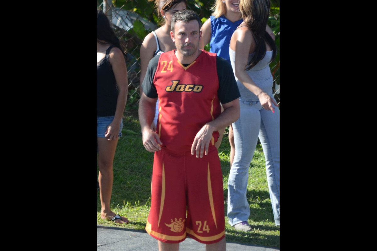 Photo : Ben Affleck, quelque peu enrobé sur le tournage du film Runner ...