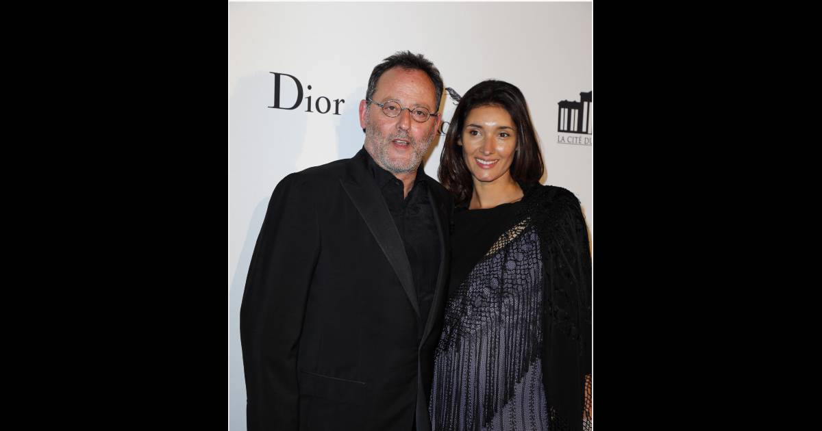 Jean Reno et son épouse Sofia lors de la soirée d'inauguration de la ...