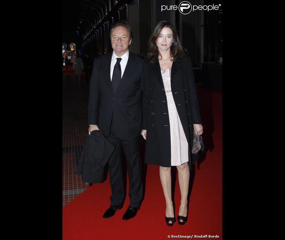 Guillaume Durand et sa femme Diane lors de la soirée d'inauguration de ...