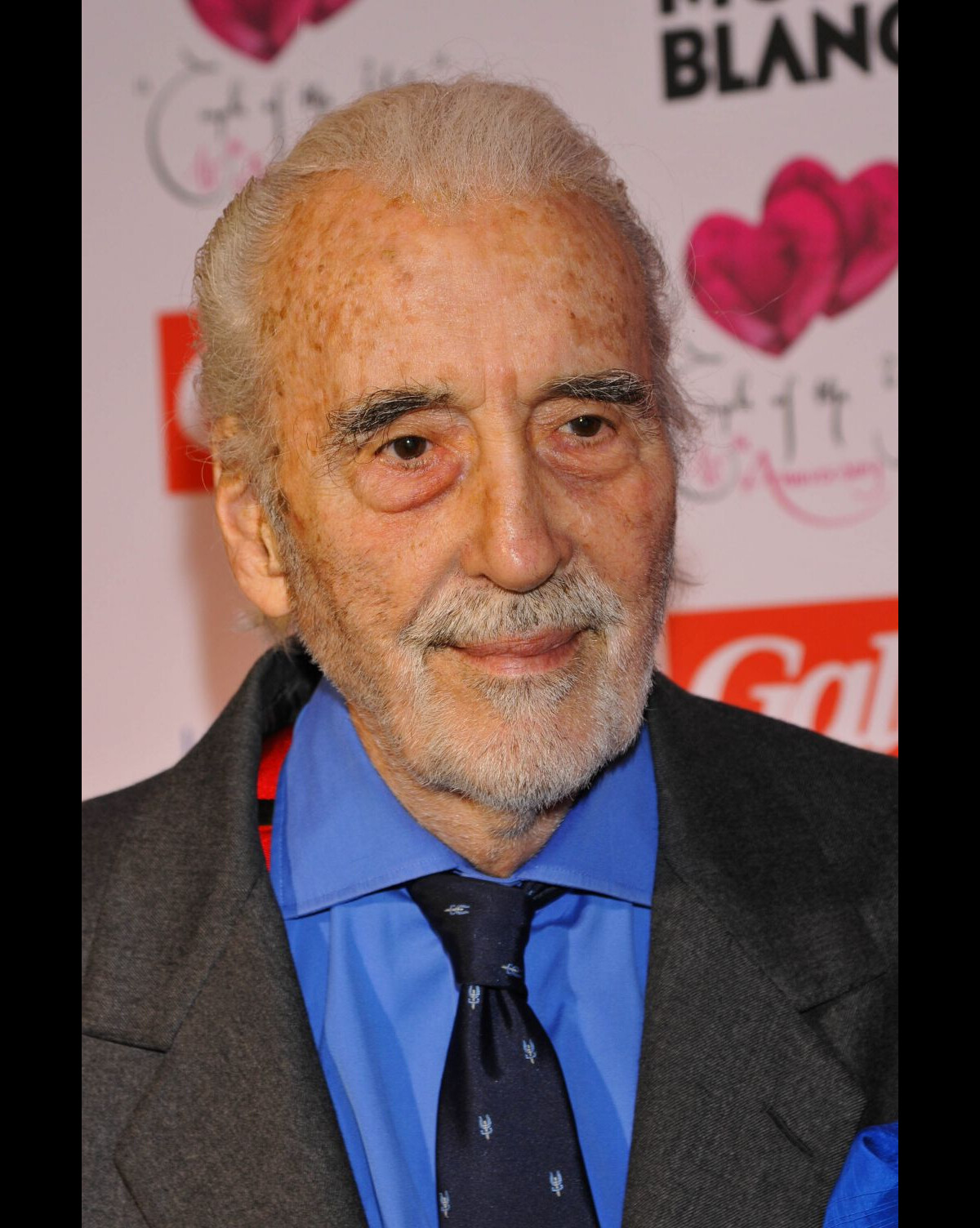 Photo : Christopher Lee à Hambourg, le 23 avril 2012. - Purepeople