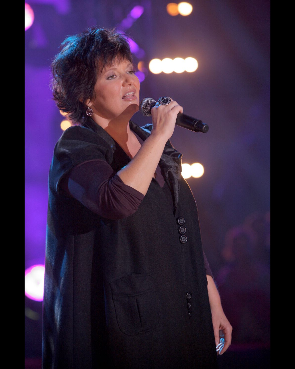 Photo : Maurane à Bruxelles, le 12 octobre 2008. - Purepeople