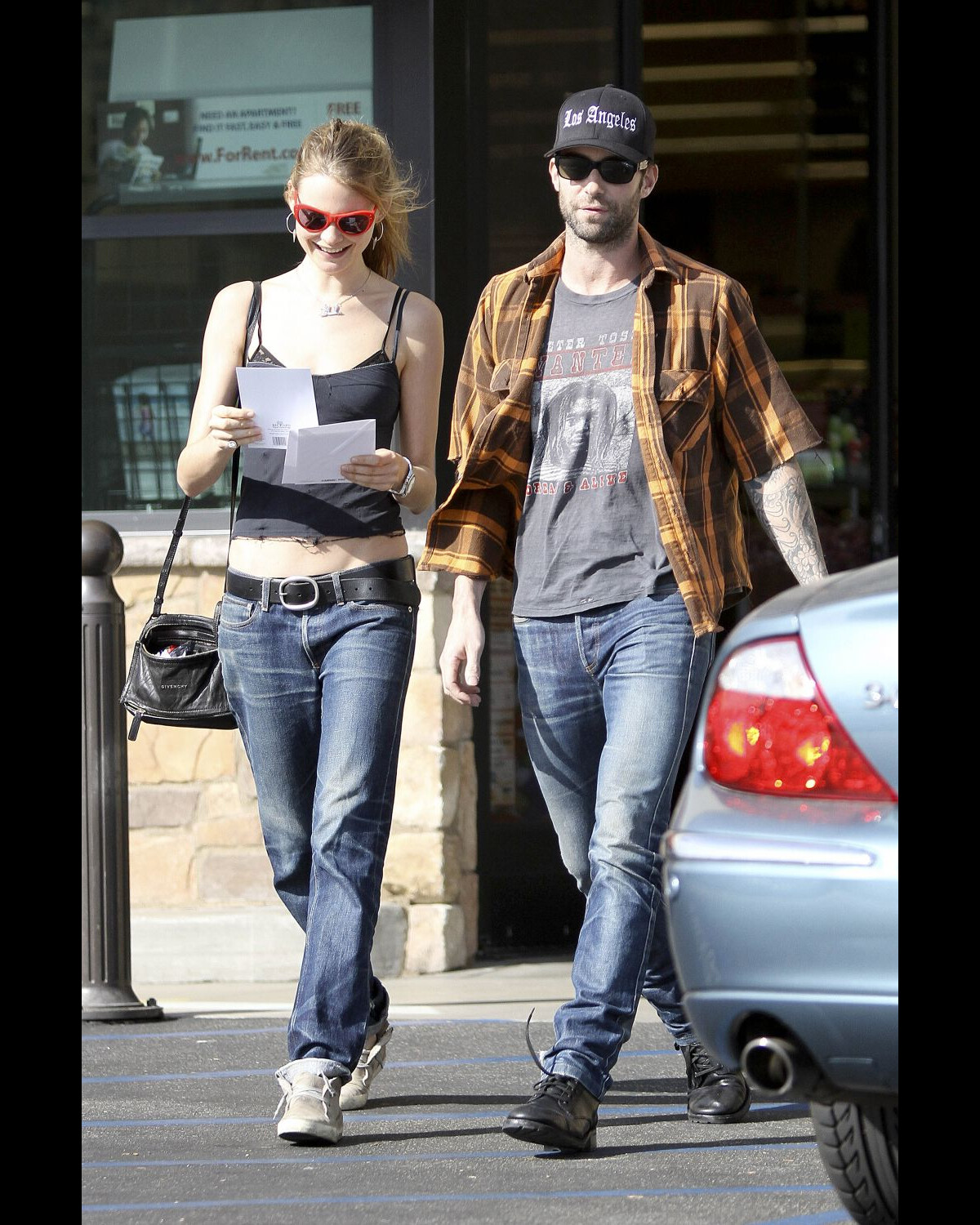 Photo : Adam Levine et sa compagne Behati Prinsloo, superbe ...