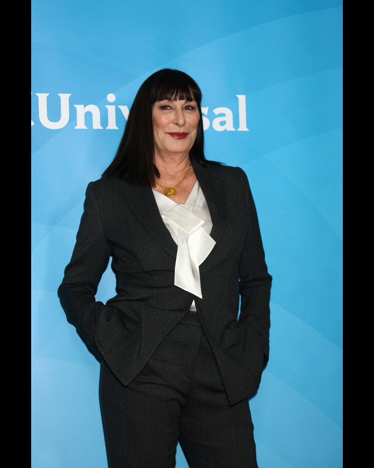Photo : L'ex-star de La Famille Addams Anjelica Huston au 2013 Winter ...
