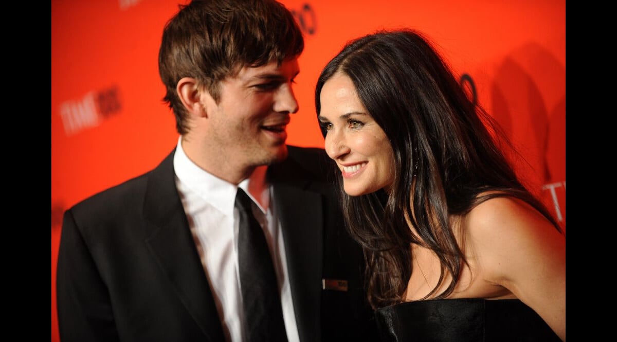 Photo : Ashton Kutcher et Demi Moore au Lincoln Center de New York, le ...
