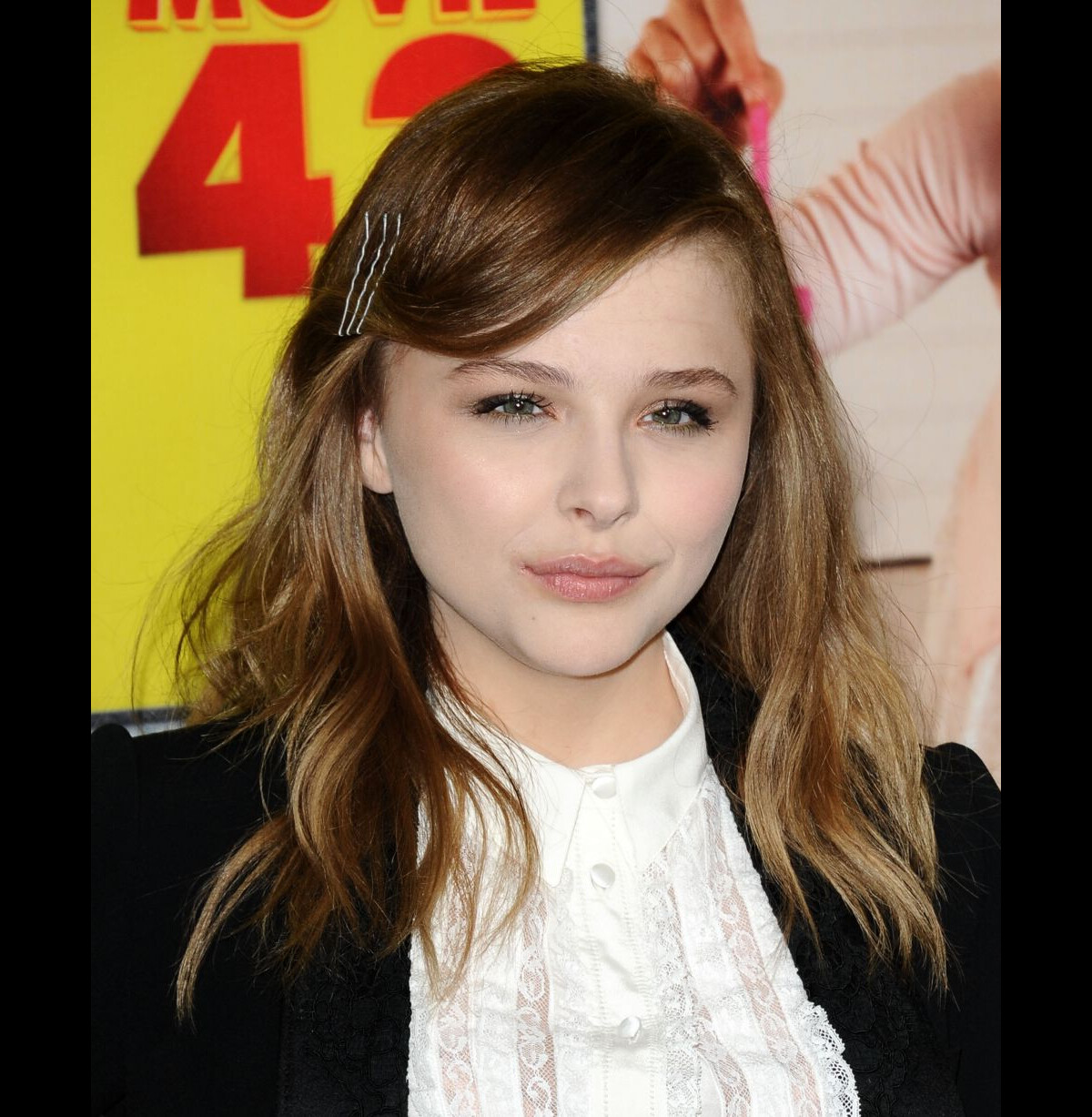 Photo : Chloë Grace Moretz pendant la première de Movie 43 au Chinese ...