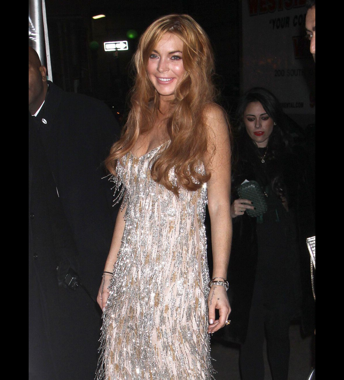 Photo : Lindsay Lohan arrive au Gala de l'amfAR, à New York, le 6 ...