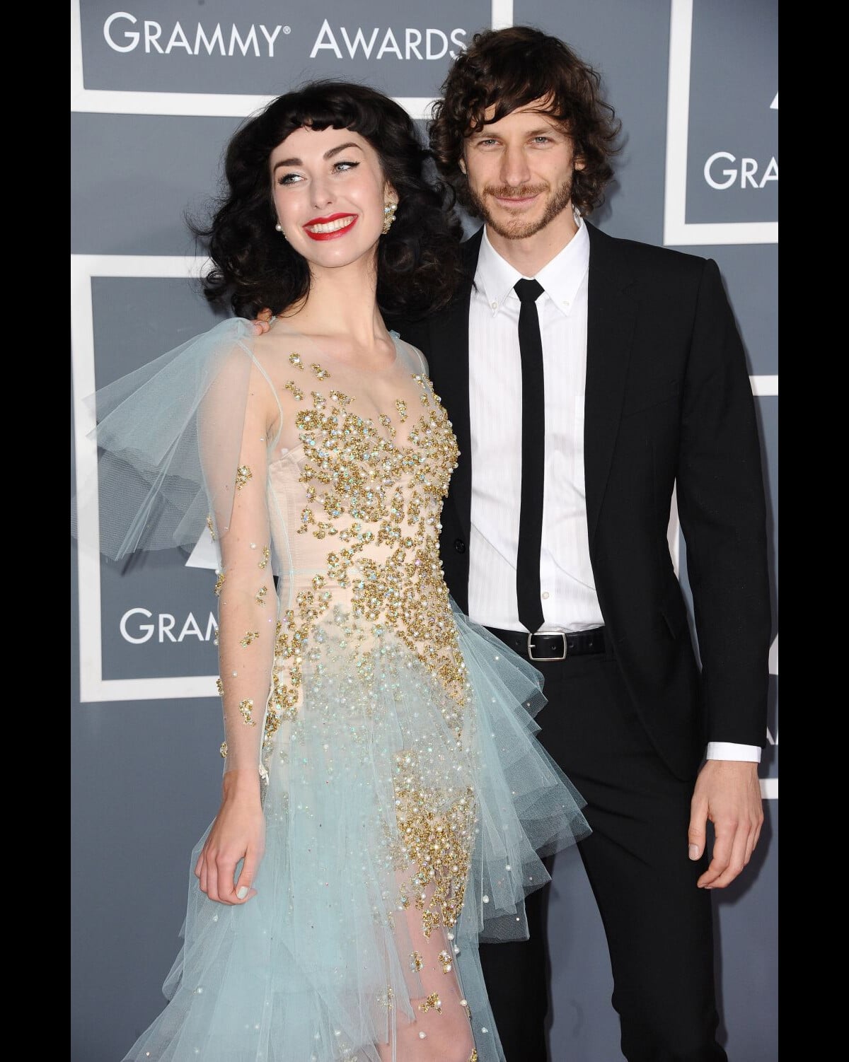 Photo : Gotye et Kimbra à la 55e cérémonie des Grammy Awards à Los ...