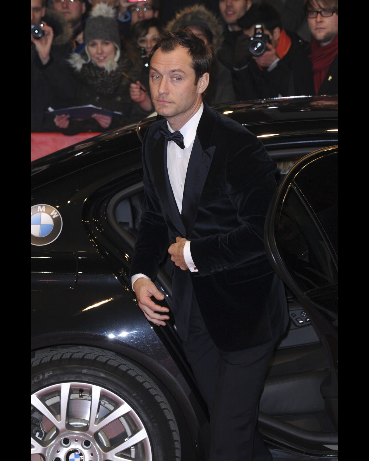 Photo : Jude Law arrive à la première du film Side Effects (Effets ...