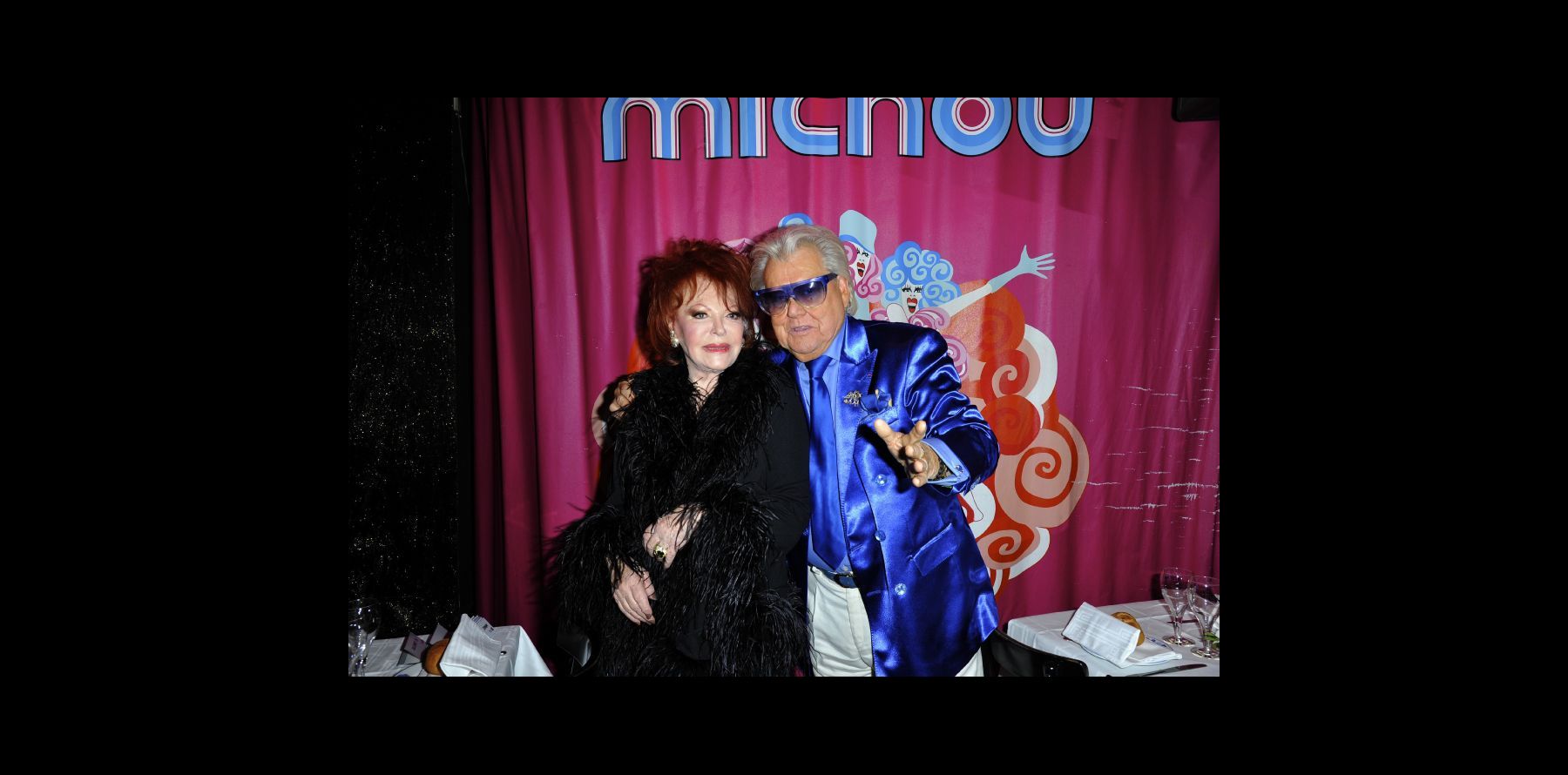 Régine : Anniversaire festif chez Michou avec Alain Delon et Edouard ...