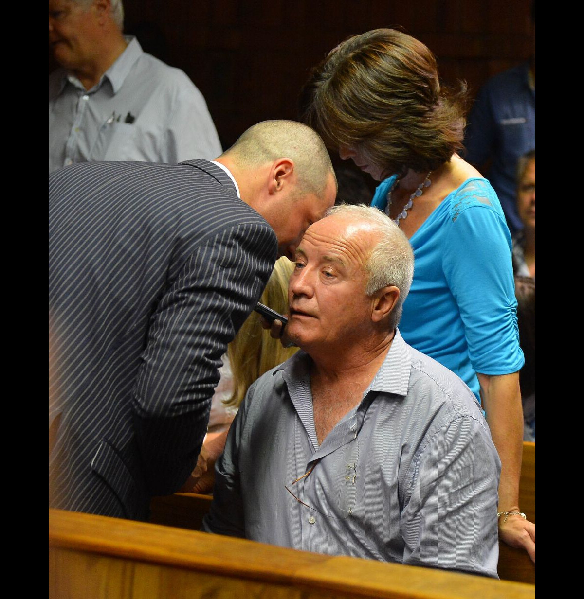 Photo : Carl et Henke Pistorius, le frère et le père d'Oscar Pistorius ...