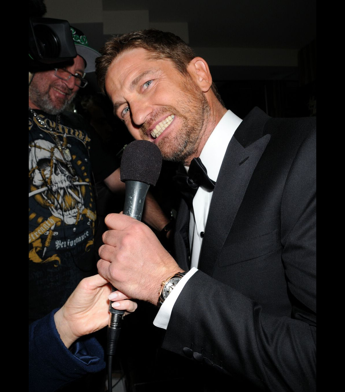 Photo : Gerard Butler à la soirée Hollywood Domino and Bovet 1822 Gala ...