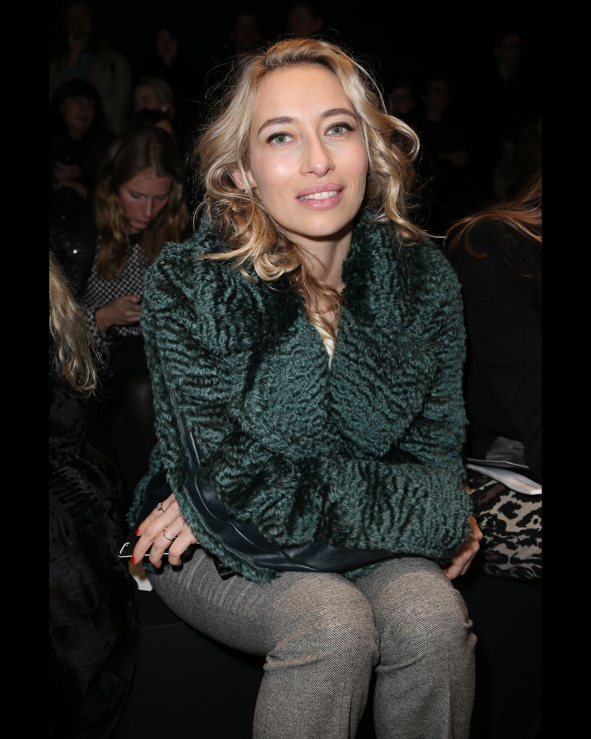 Photo : Alexandra Golovanoff assiste au défilé défilé Carven prêt-à ...