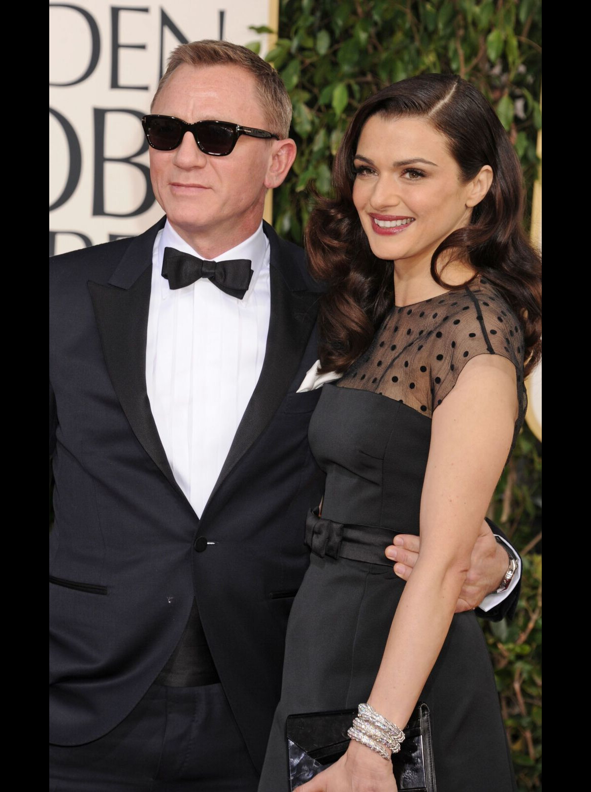 Photo : Daniel Craig, Rachel Weisz à Los Angeles le 13 janvier 2013 à ...