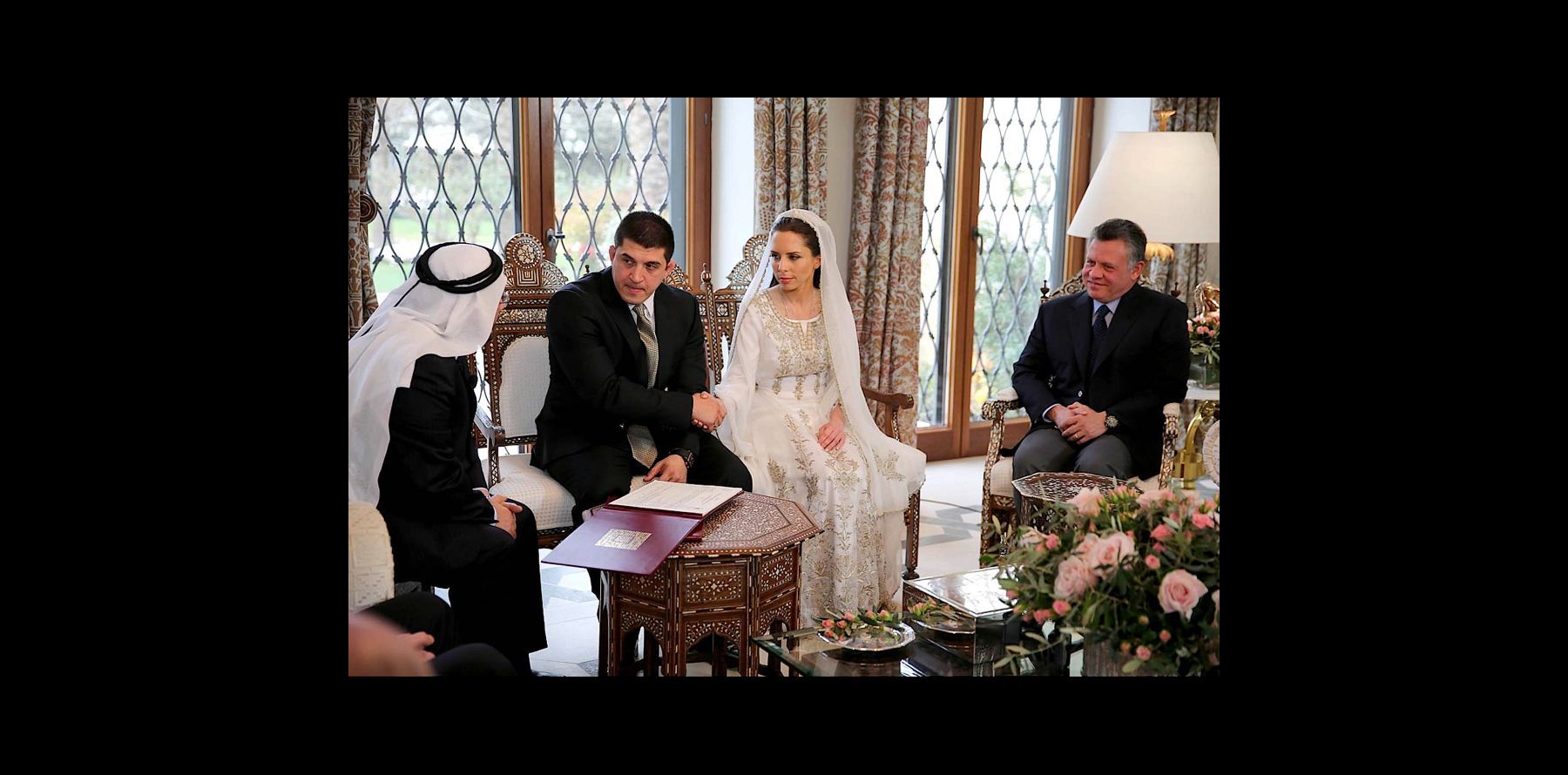 Princesse Iman de Jordanie : Sublime lors de son mariage avec Zaid ...