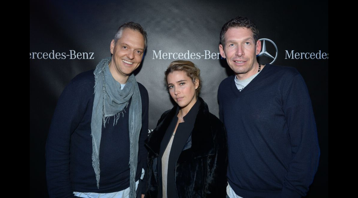 Photo : Marc Langenbrinck et Till Conrad avec Vahina Giocante à Paris ...