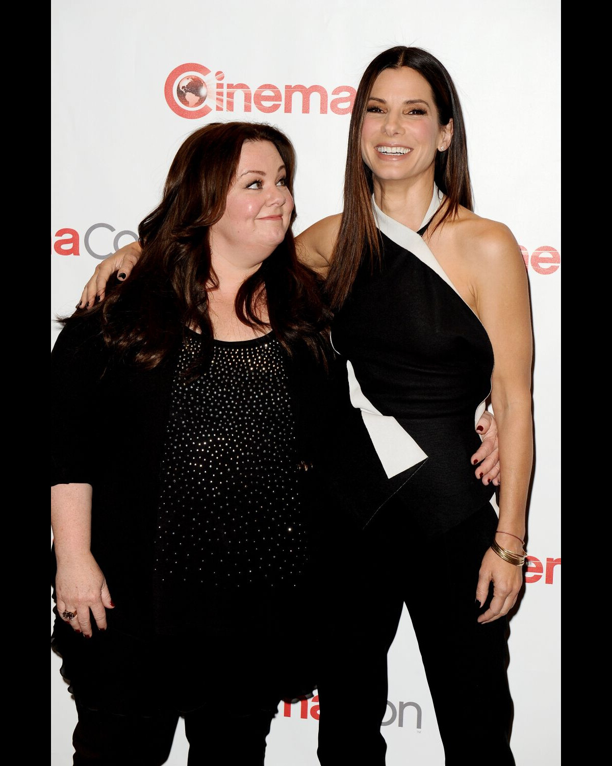 Photo : Melissa McCarthy et Sandra Bullock lors du panel 20th Century ...