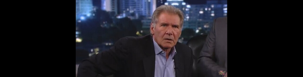 Vidéo : Vidéo de l'interview de Harrison Ford chez Jimmy Kimmel ...