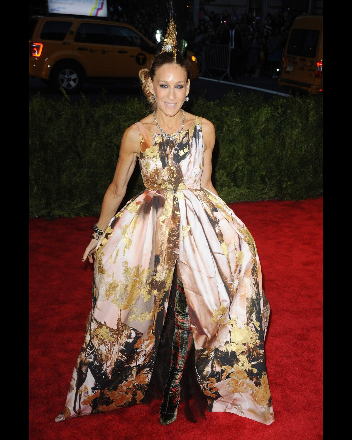 Photo : La jolie Sarah Jessica Parker, divine punk glamour, à l'édition ...
