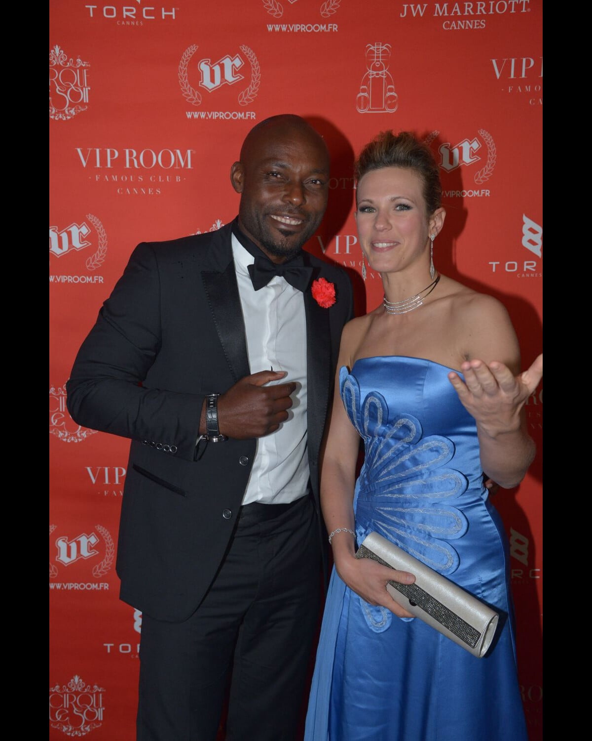Photo : Lorie et Jimmy Jean-Louis pendant la soirée d'ouverture du VIP ...