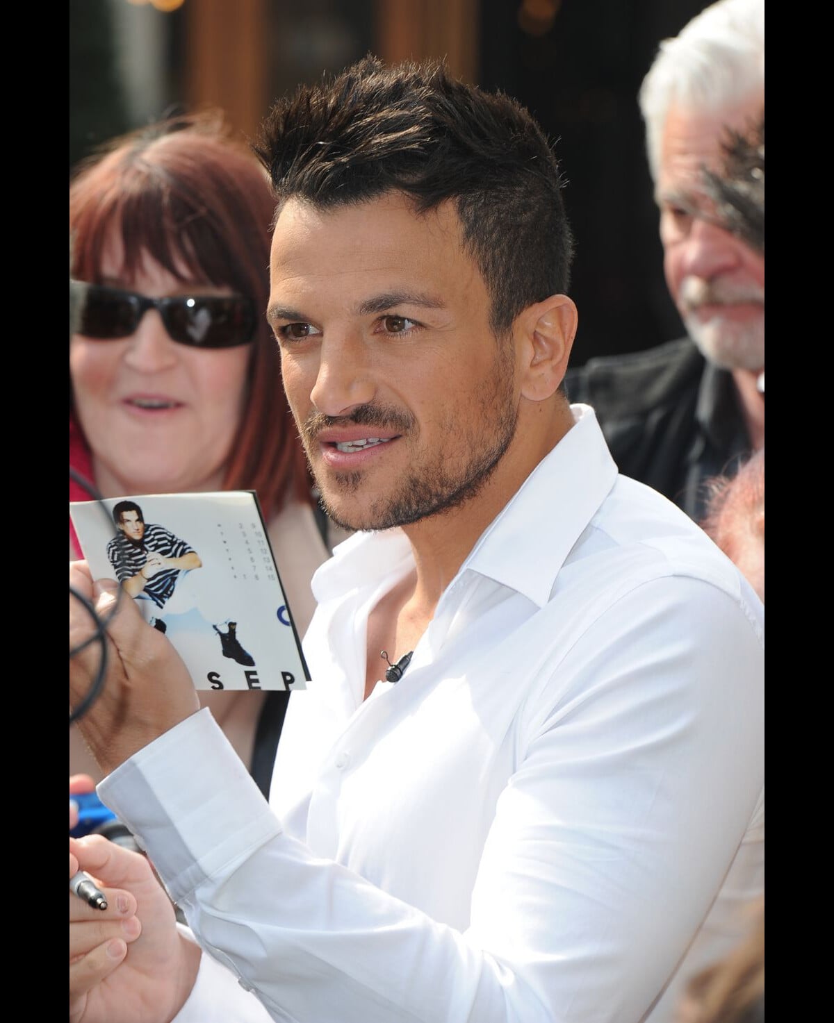 Photo : Peter Andre à Londres le 10 avril 2013. - Purepeople