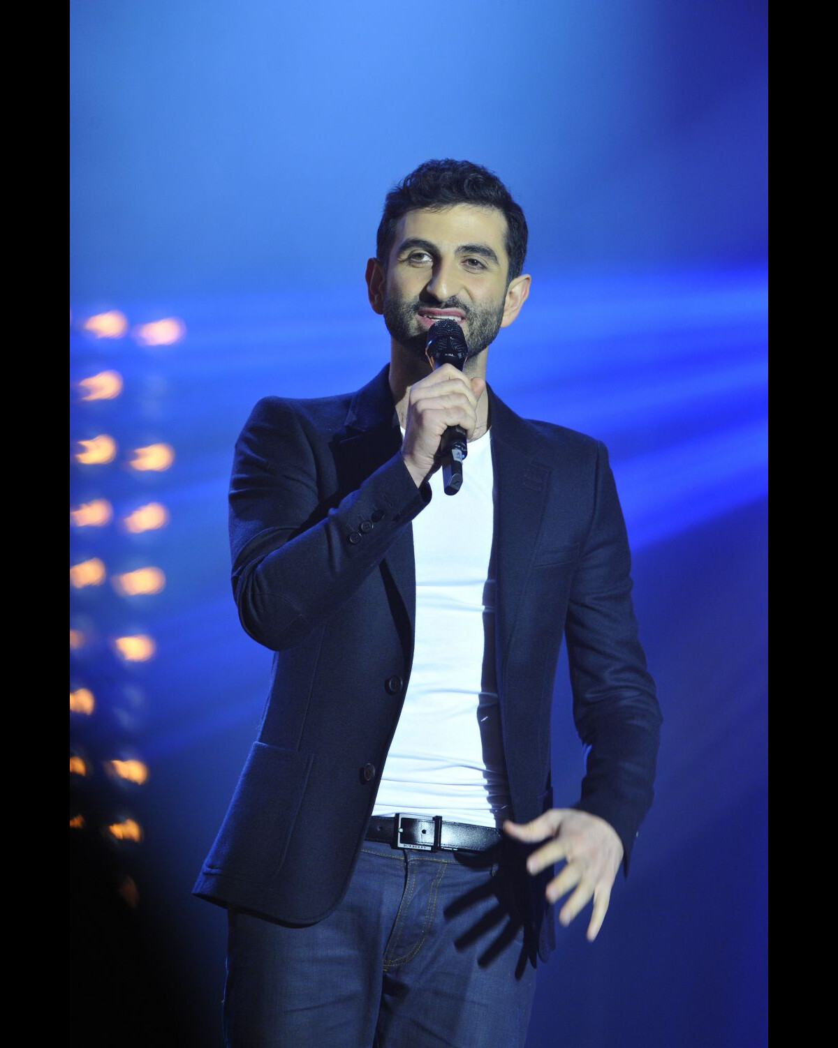 Photo : Exclusif - L'humoriste Kheiron lors de l'enregistrement du ...