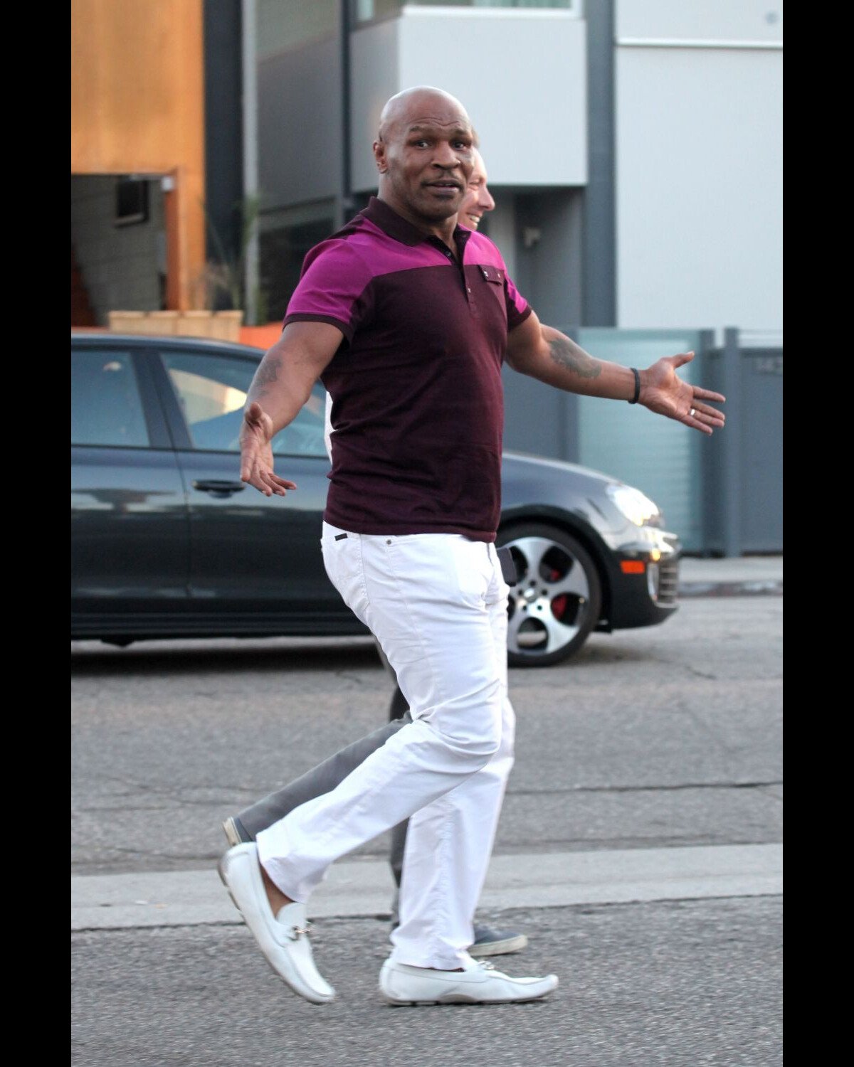 Photo : Mike Tyson à Venice le 20 août 2013. - Purepeople