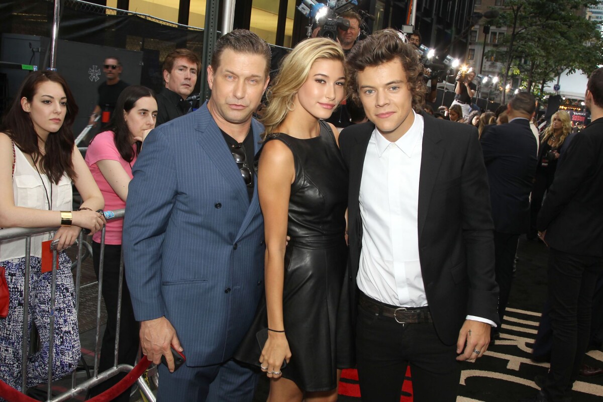 Photo : Stephen Baldwin, sa fille Hailey Rhode Baldwin et Harry Styles ...